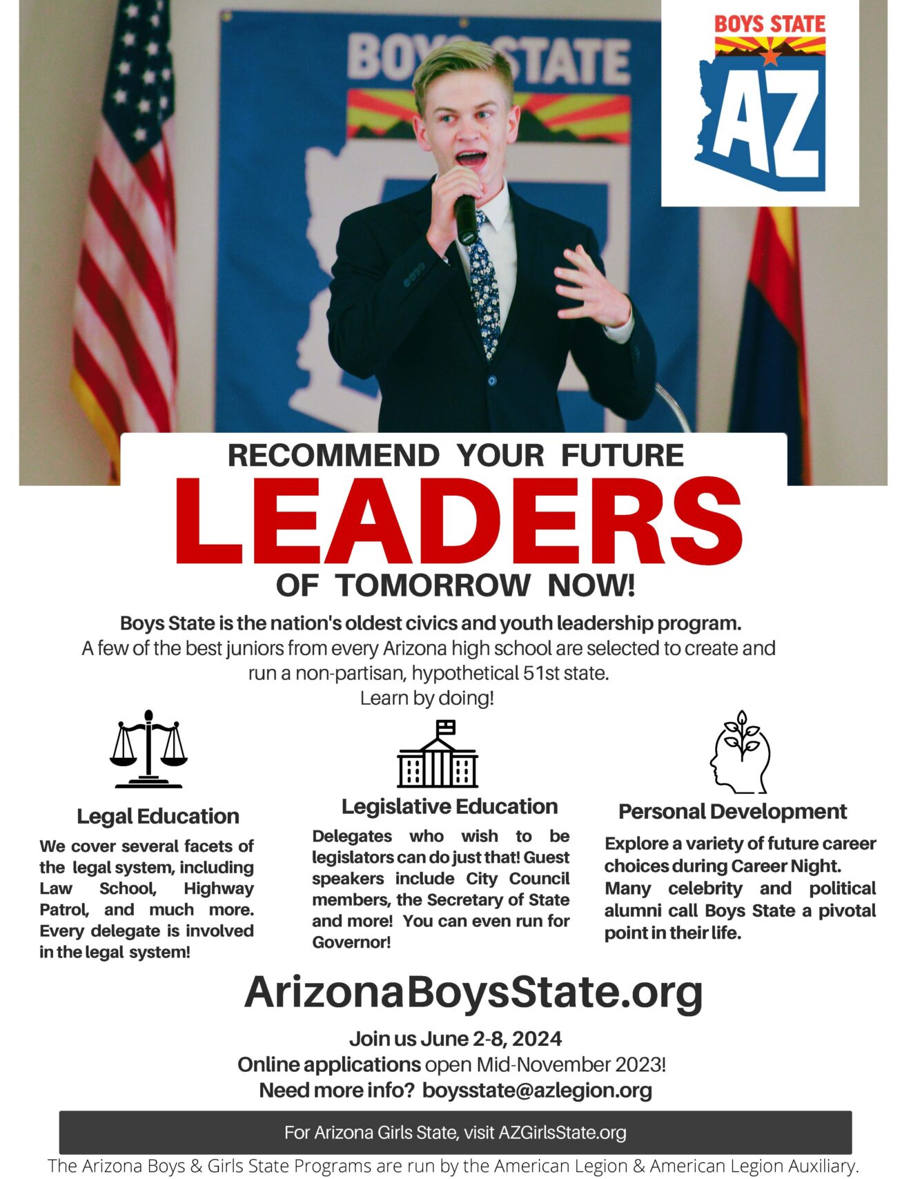 Arizona Boys State – Department of Arizona